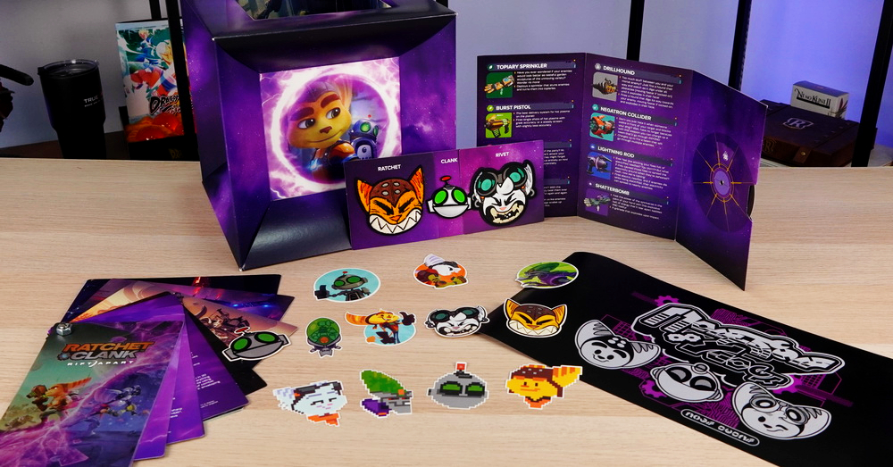 Unboxing Ratchet & Clank: Rift Apart Media Kit, Penuh Merchandise Imut ...