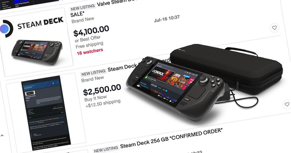 Steam Deck Sudah Mulai Diincar Penimbun, Pasang Harga Hingga 30 Jutaan ...