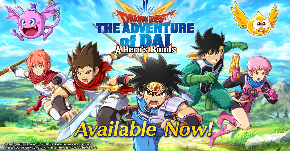 Game RPG Dragon Quest The Adventure of Dai: A Hero’s Bonds Akhirnya Rilis di Mobile! - gamerwk.com