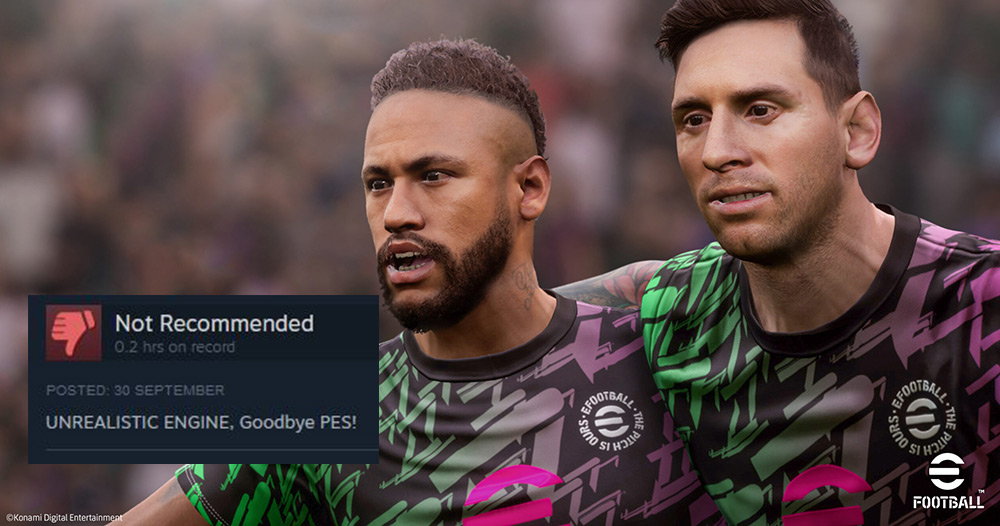 Dianggap Sangat Buruk, eFootball 2022 Dapatkan Kritik Pedas dari Para ...