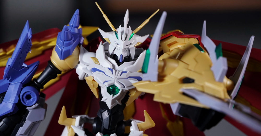 Unboxing Model Kit Omegamon X-Antibody Versi Figure-rise Standard yang ...
