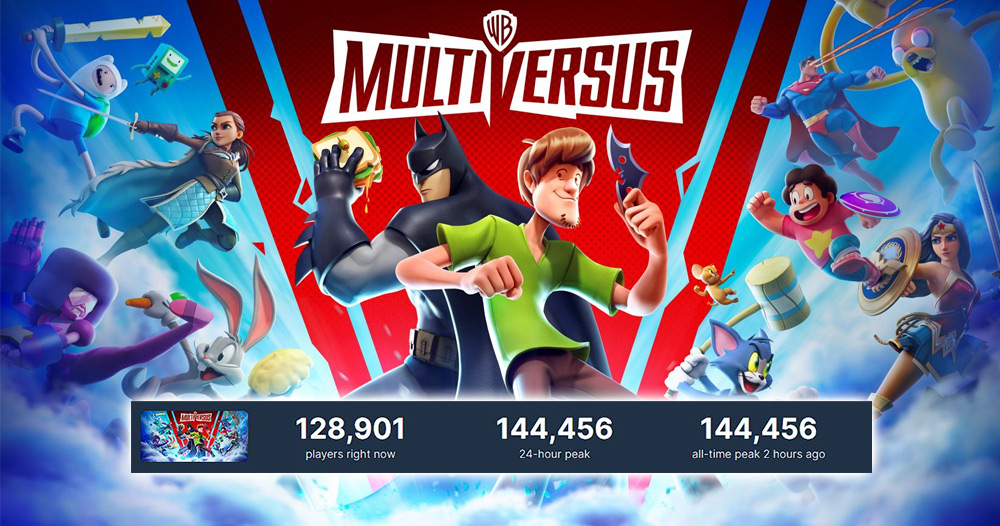 Gratis, Open Beta MultiVersus di Steam Tembus 140 Ribu Pemain - gamerwk.com