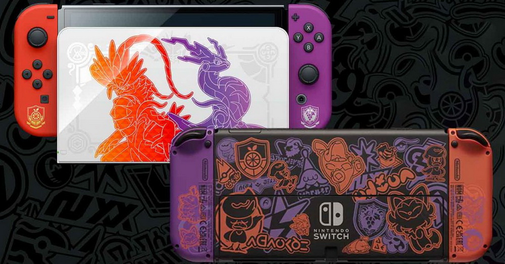 Terlihat Memukau! Nintendo Pamerkan Switch OLED Edisi Pokemon Scarlet ...