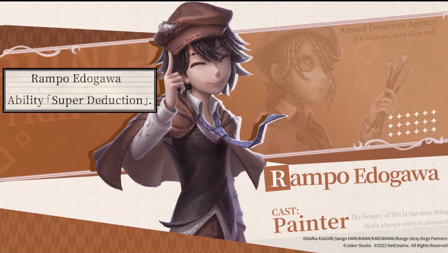 Identity V Siapkan Kolaborasi Keren dengan Anime Bungo Stray Dogs ...