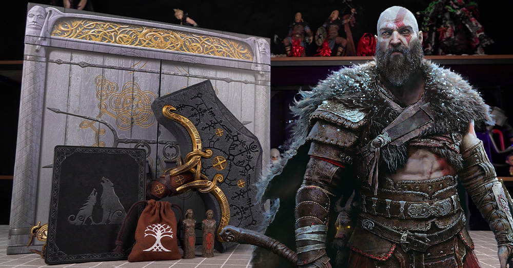 Unboxing God of War: Ragnarok Collector's Edition - Kualitas yang Bikin ...