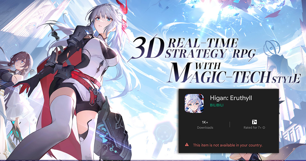 RPG Penuh Waifu - Higan: Eruthyll Adakan Beta di SEA, Indonesia Tak ...