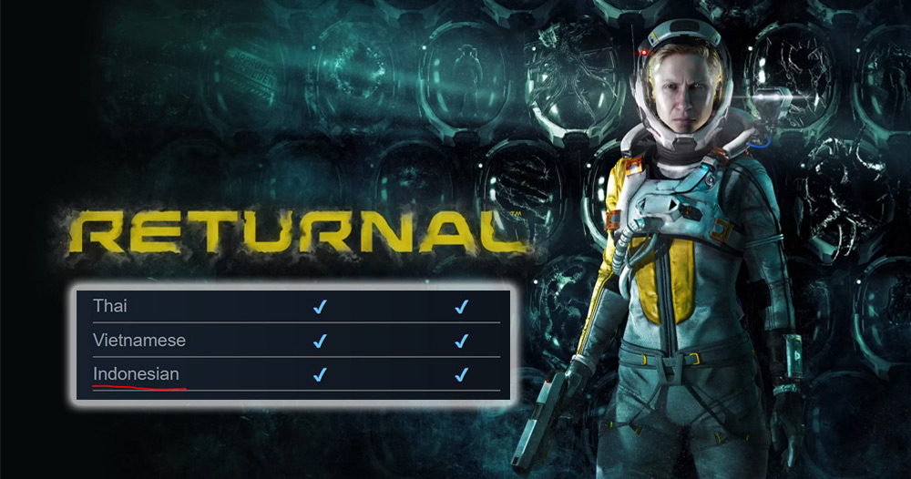 Returnal versi PC Akan Tersedia Dalam Bahasa Indonesia, Rilis Awal Tahun 2023 - gamerwk.com