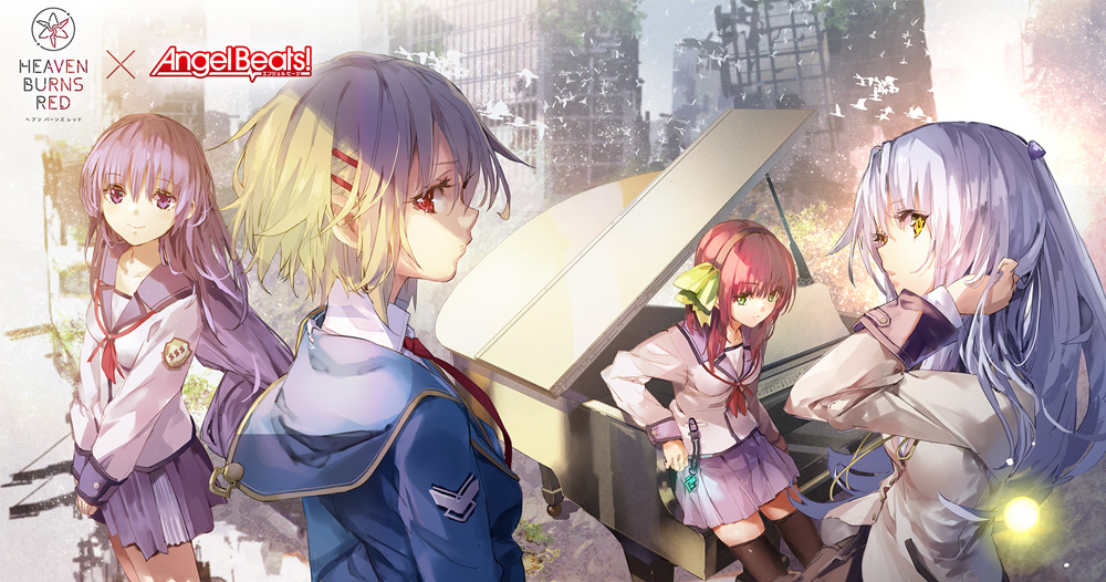 Heaven Burns Red Dipastikan Adakan Kolaborasi dengan Angel Beats ...