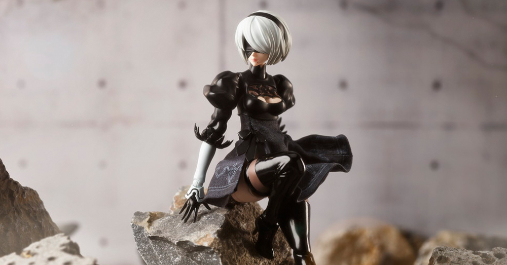 Figure Baru 2B Tersedia untuk Pre-order dengan Penutup Mata yang Bisa ...