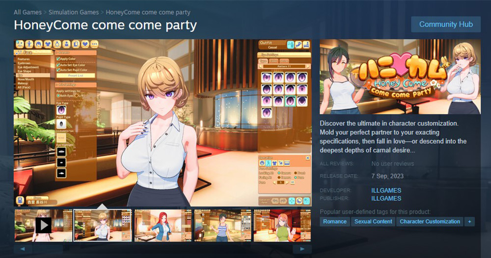 Game Baru Illusion - HoneyCome Dipastikan Rilis Global di Steam - gamerwk.com