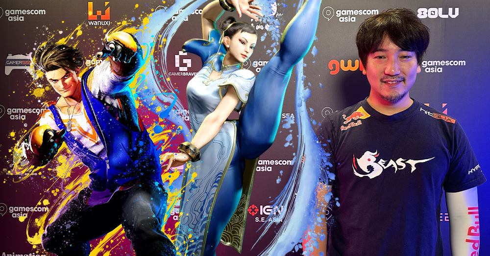 Wawancara dengan Daigo Umehara di Gamescom Asia 2023 - Sosok Legenda FGC dari Jepang! | GamerWK