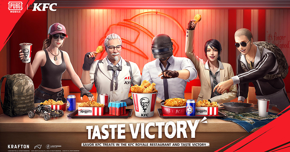 PUBG Mobile Adakan Kolaborasi Spesial dengan KFC lewat Restoran Virtual! | GamerWK