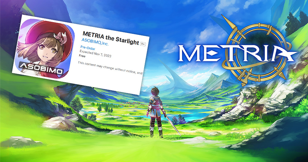 Game Baru Asobimo - METRIA Mungkin Akan Rilis Sekitar Awal November ...